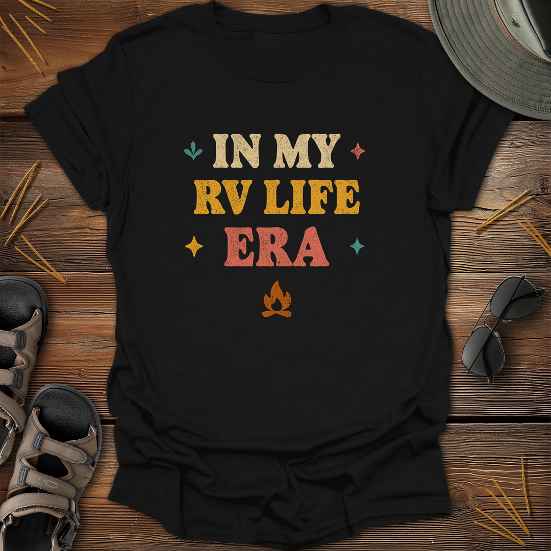 In My RV Life Era Retro T-Shirt – Go RV Camp