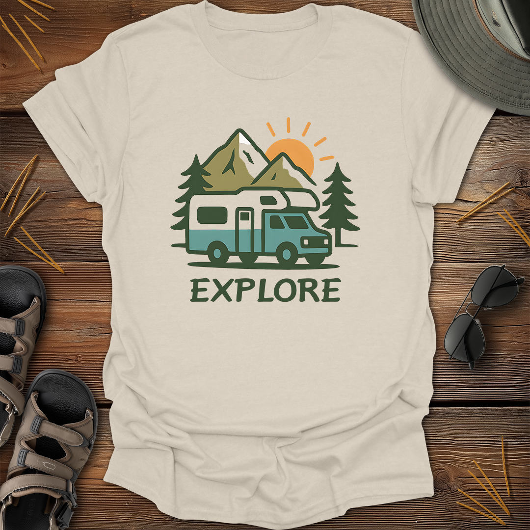 Explore Graphic T-Shirt – Go RV Camp